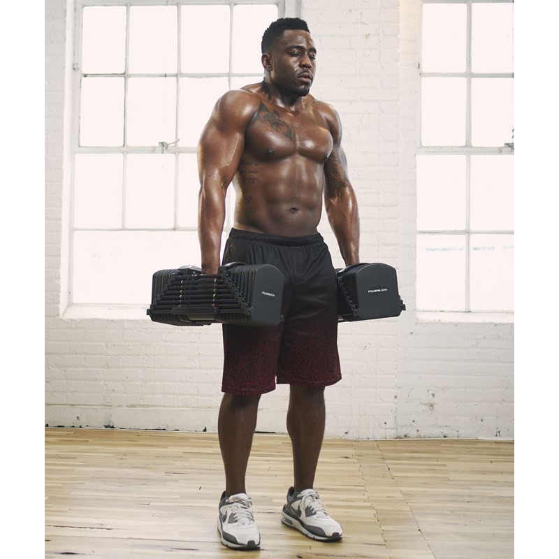 POWERBLOCK PRO EXP SET 5-90 HALTERES AUTOMATIQUES